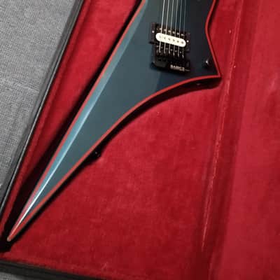 Hondo H1 Death Dagger 80' Metallic Blue With Red | Reverb Belgium