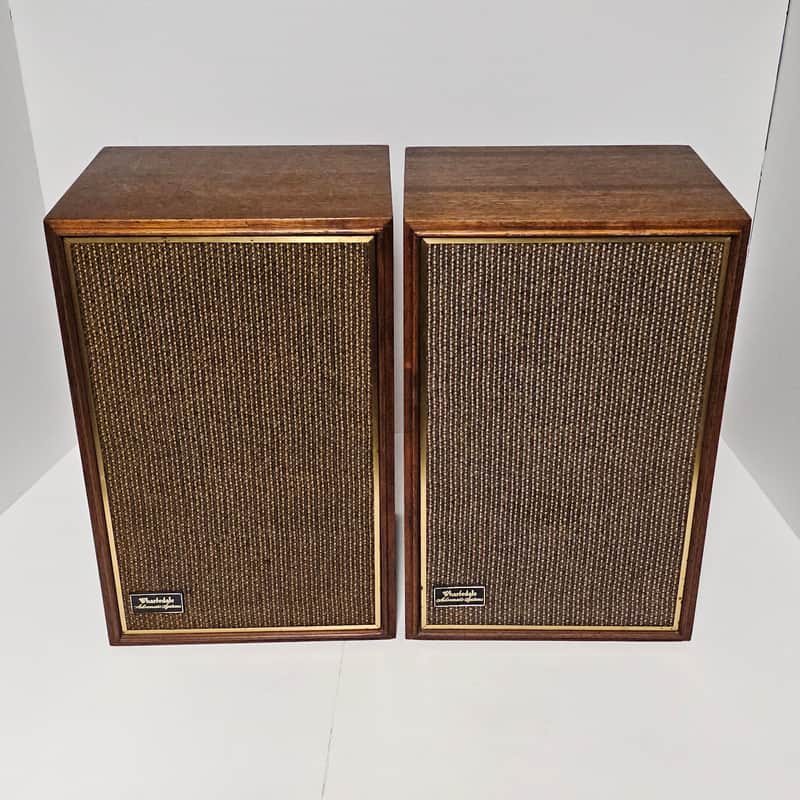 Wharfedale W25 Vintage Bookshelf Speakers - Original | Reverb