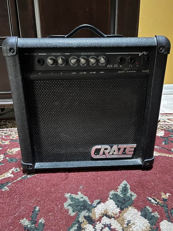 Crate KX-15 Bass Keyboard Combo Amplifier - Black | Reverb