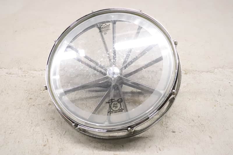 Remo 14" Roto Tom Drum Chrome Vintage 1970's | Reverb
