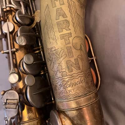 Saxo saxophone Alto Martin Committee II Lion & Crown | Reverb Canada