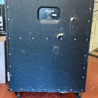 Rare 1990's Marshall Model 7215 Bass Cabinet 1990's Black | Reverb