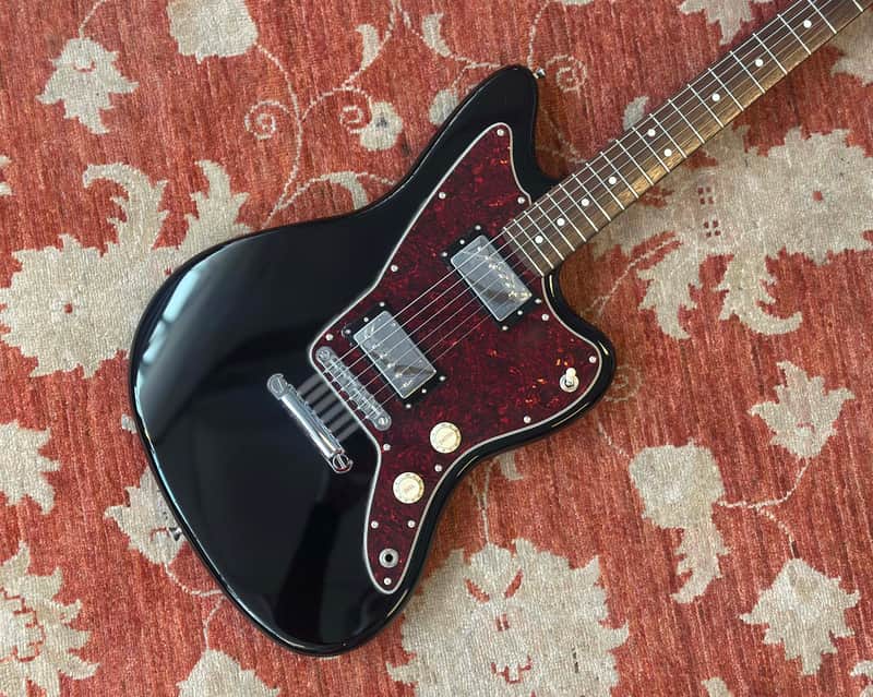 Fender Made in Japan Adjusto-Matic Jazzmaster HH - Black | Reverb