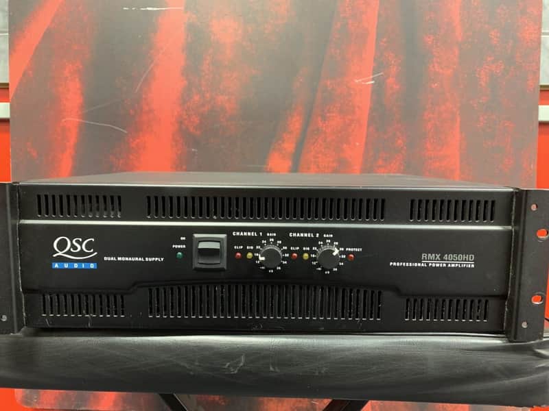 QSC RMX 4050 HD Power Amplifier (Houston, TX) | Reverb