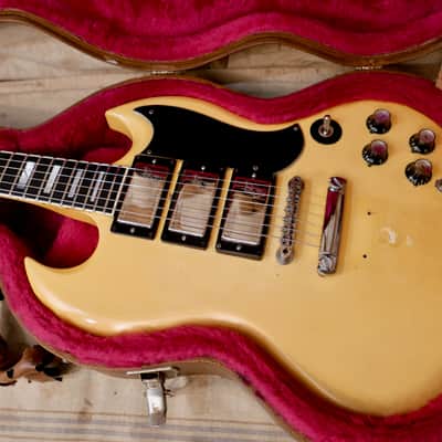 Gibson SG Custom 1976 - Polaris White | Reverb