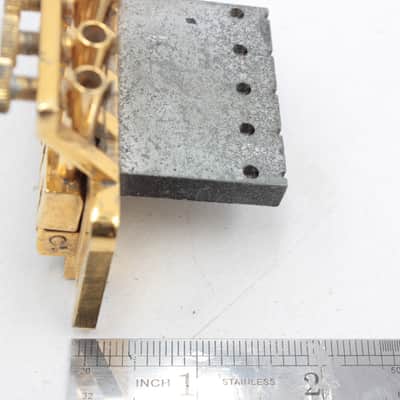 Vintage Licensed Floyd Rose II String-through-ferrules Gold | Reverb