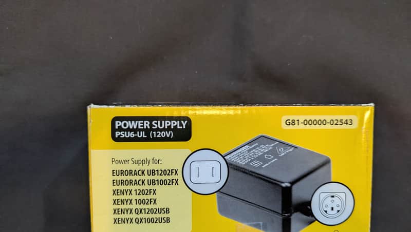 New Behringer PSU6-UL Power Supply | Reverb