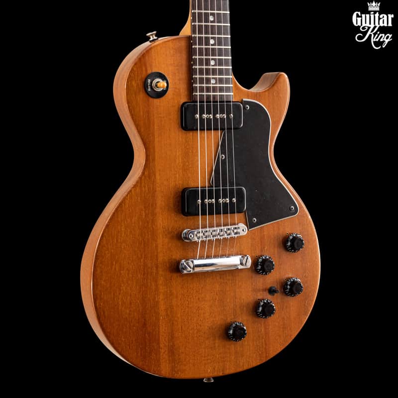 Gibson Les Paul Special 2002 Natural Mahogany Ad Fishman | Reverb