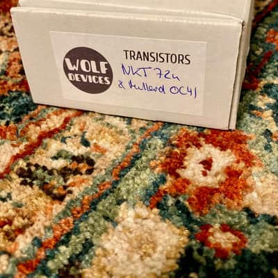 Wolf Devices Dual Fuzz (NKT72a and Mullard OC41) | Reverb