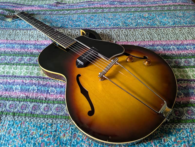 Gibson ES-225T 1958 Sunburst | Reverb Australia