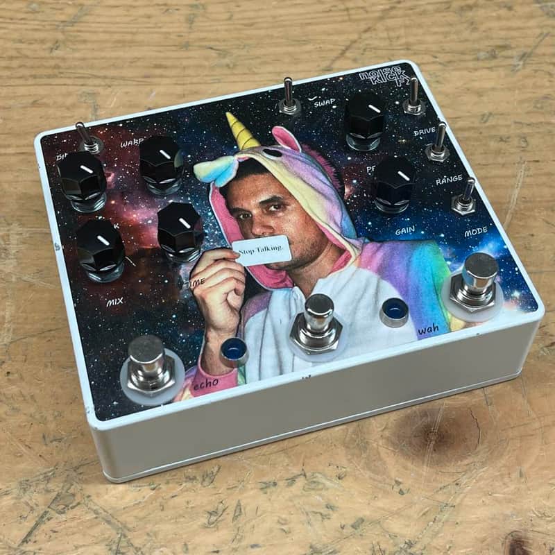 Noise Kick FX The Unicorn Delay and Wah Guitar Effect Pedal | Reverb