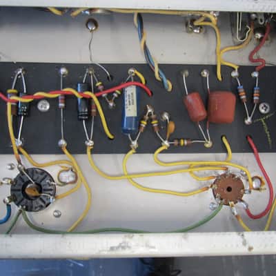1969 Fender Champ Amp, Drip Edge with (AA764 Blackface | Reverb