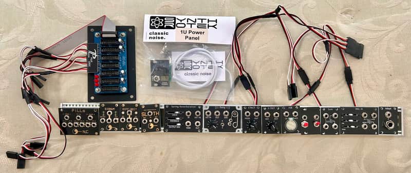 Nonlinearcircuits, Pulp Logic, Synthrotek 1U Tile Set—Black | Reverb