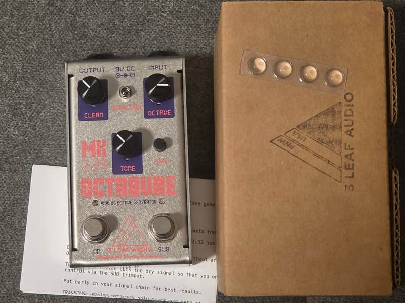 3Leaf Audio Octabvre MK3.33 - Mint In Box | Reverb Canada