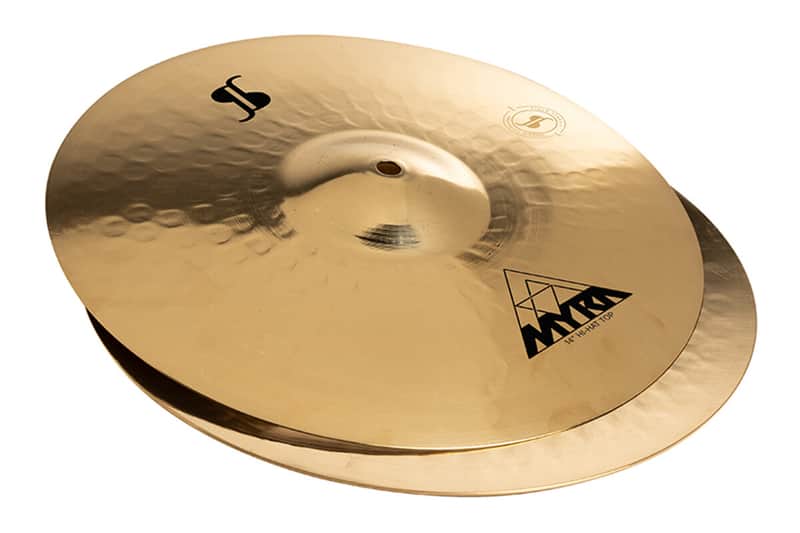 Stagg Myra14 Inch Hi Hat Cymbals l B20 Bronze Alloy l 80% | Reverb