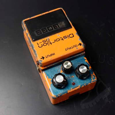 Boss DS-1 Distortion (Black Label, Long Dash) 1978 - 1982 | Reverb