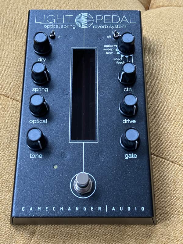 Gamechanger Audio Light Pedal Optical Spring Reverb 2020 - | Reverb
