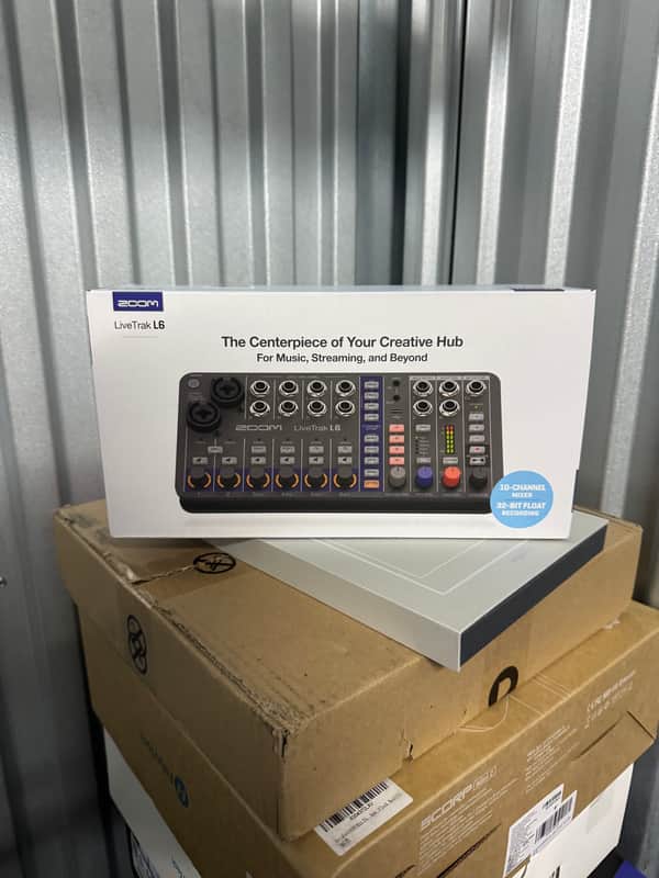 Zoom LiveTrak L6 6 Channel Digital Mixer / Recorder 2024 - | Reverb
