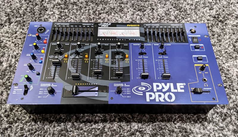 Pyle PRO PYD 1910 / 19'' Rack Mount 4CH Professional Mixer / | Reverb