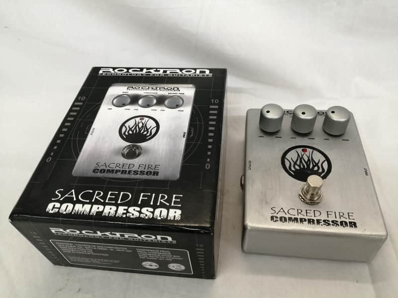 ROCKTRON Sacred Fire Compressor Effects Pedal | Reverb Canada