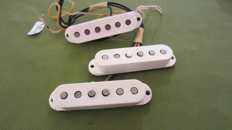 Fender USA Custom Shop Stratocaster Pickups - White | Reverb