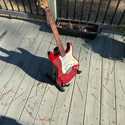 Squier Affinity Series Stratocaster HSS with Rosewood | Reverb