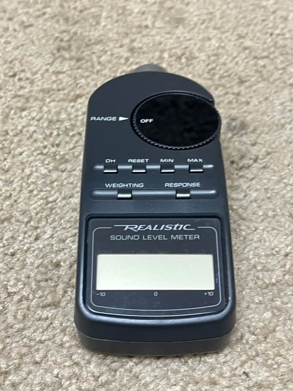 Radio Shack Realistic db Sound Level Meter 33-2055 w/ Case & | Reverb