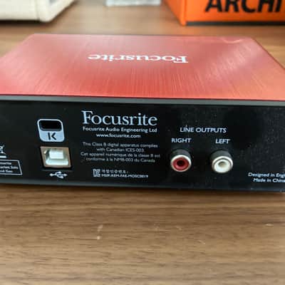 Focusrite Scarlett 2i2 2nd Gen USB Audio Interface 2016 - | Reverb