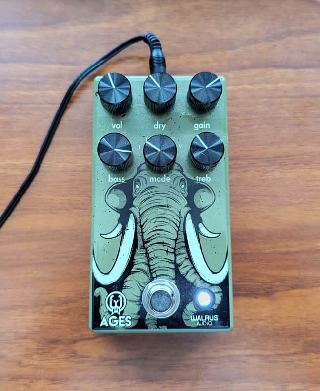 Walrus Audio Ages Five-State Overdrive 2020 - Present - Olive | Reverb