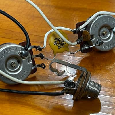 1967 1968 1 meg Telecaster pots potentiometers control plate | Reverb