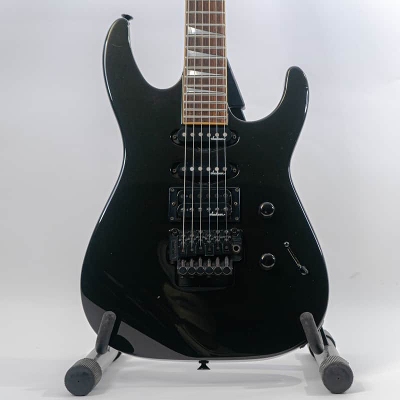 1991 MIJ Jackson Soloist Standard Dark Green Metallic w/ HSS | Reverb