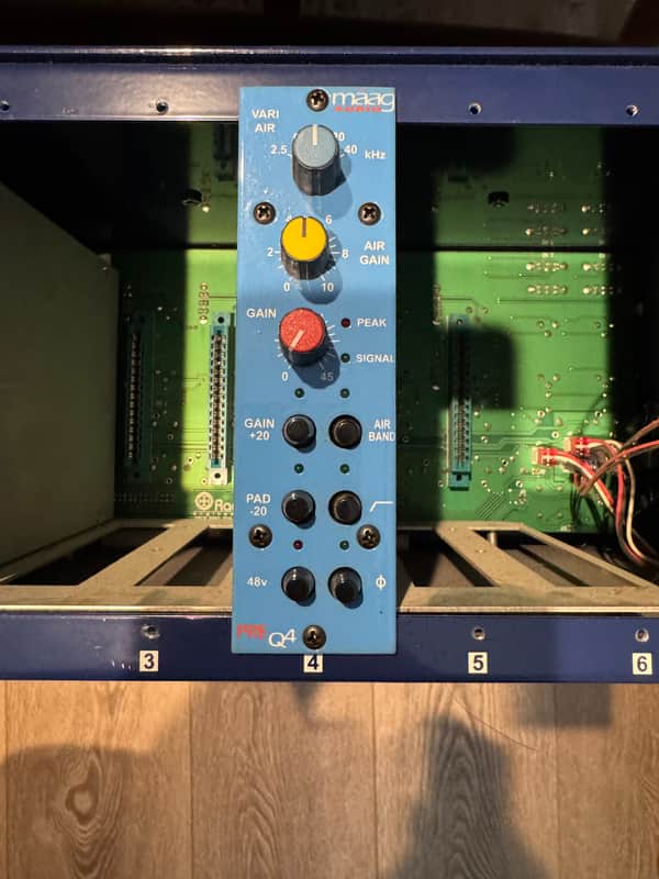 Maag Audio PREQ4 500 Series Mic Pre / EQ Module 2010s - Blue | Reverb