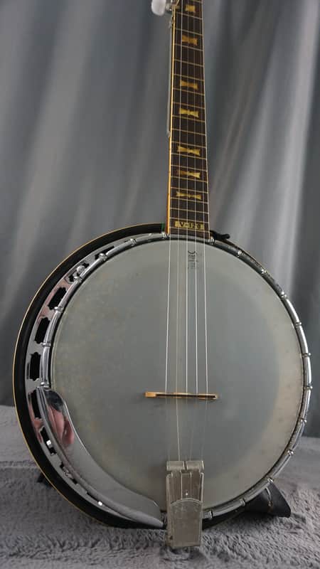 Morris V-120 5-String Banjo Japan w/ Hard Case | Reverb