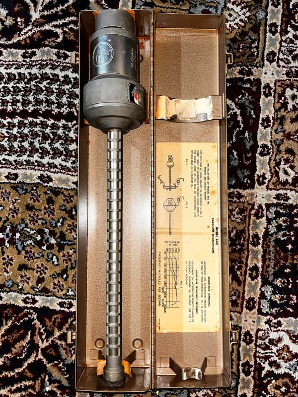 Electro-Voice 642 Cardiline Dynamic Shotgun Microphone 1960s | Reverb