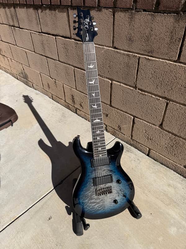 PRS SE Mark Holcomb SVN 2022 - Holcomb Blue Burst | Reverb