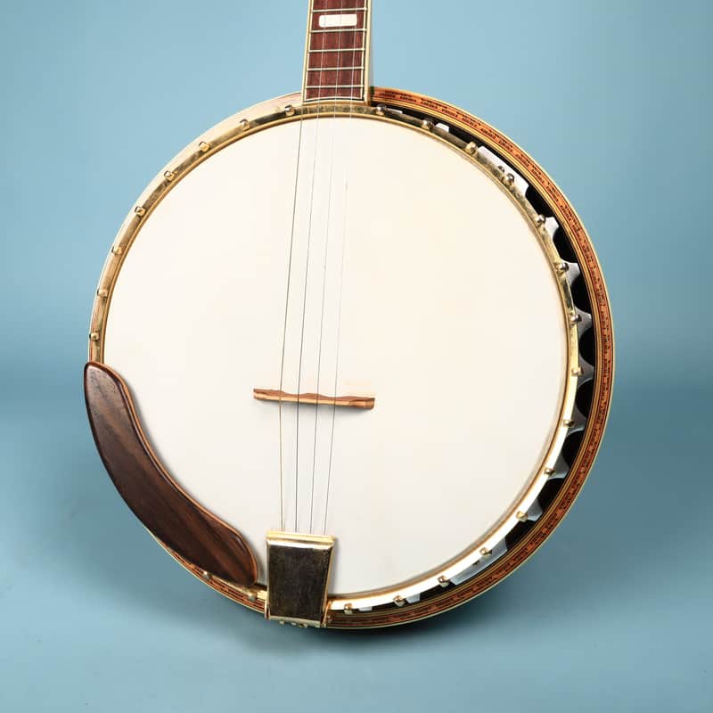 Crown Kent Vintage 4 String Banjo with Block Inlays MIJ Japan | Reverb