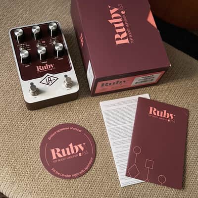 Universal Audio Ruby ’63 Top Boost Amplifier Simulator Pedal | Reverb