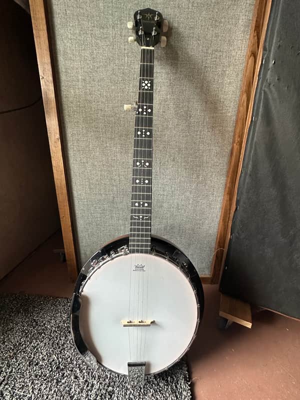 Danville 5-String Aluminum Pot Blue Grass Resonator Banjo | Reverb