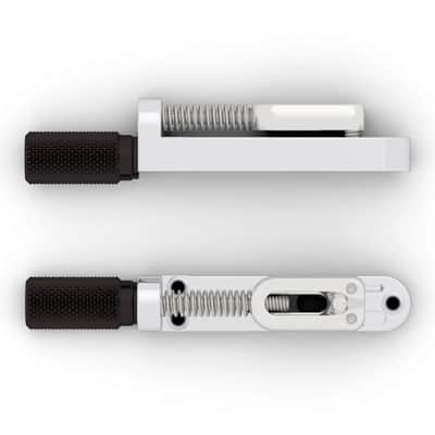 Hipshot Solo Headless Single String Guitar bridge, Chrome | Reverb
