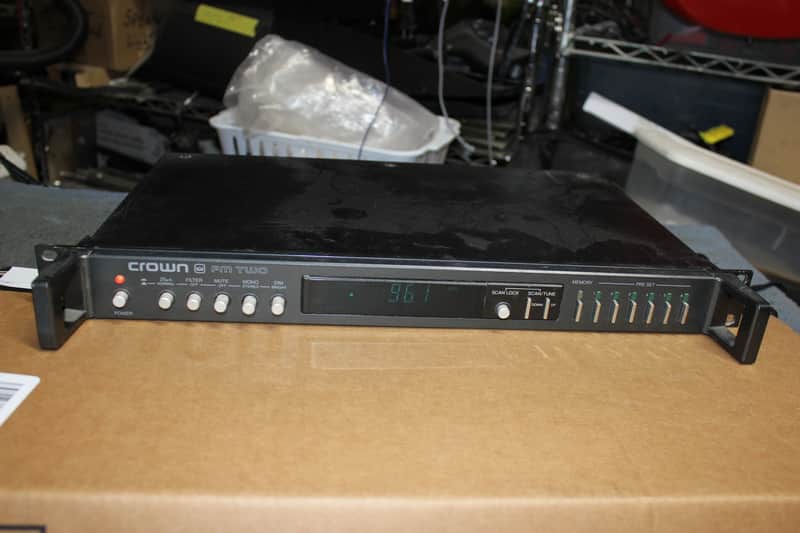 Crown FM II/ Rack Mount Studio Tuner | Reverb