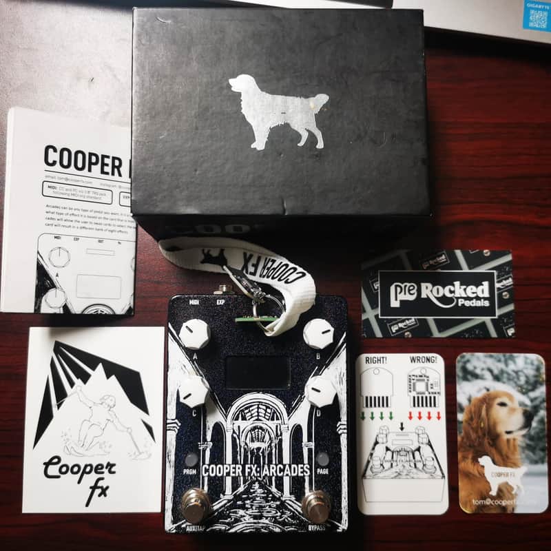 Cooper FX Arcades Multi-Effect Console 2020 - 2021 - Black | Reverb