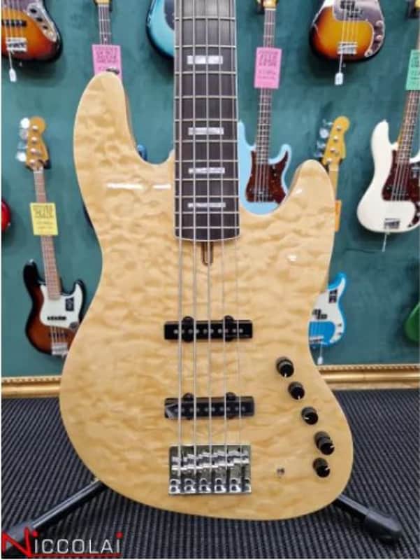 MARCUS MILLER V9 Swamp Ash 5 Natural (2ND GEN) | Reverb