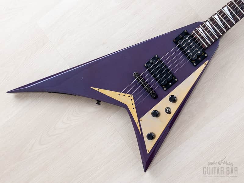 1993 Grover Jackson Randy Rhoads Standard V Blue | Reverb Australia
