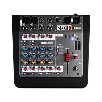 Allen & Heath ZEDi-8 8 Channel USB Mixer (PINEHURSTPRO) | Reverb