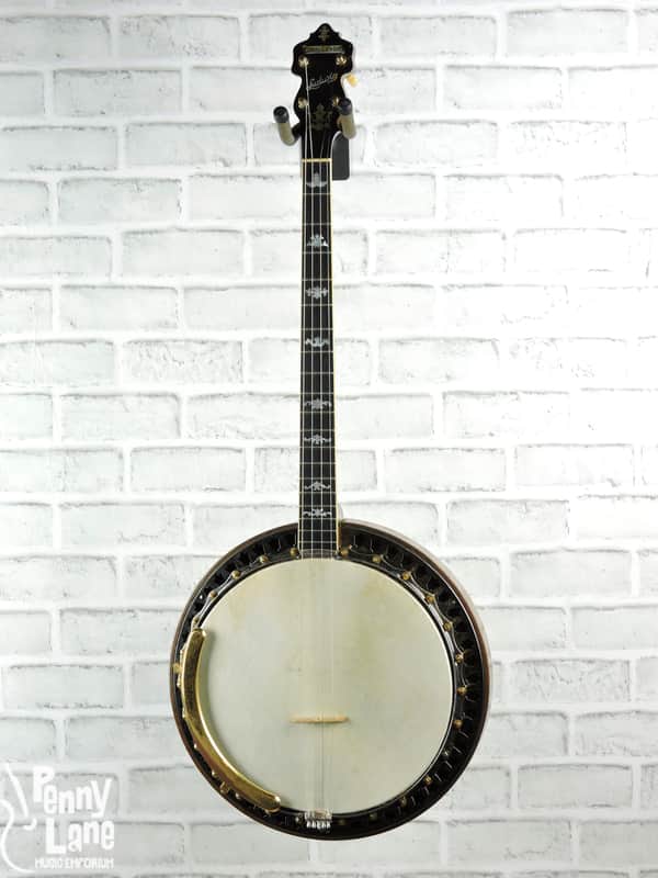 Ludwig Bellevue Tenor Banjo With Case - 1920S | Reverb