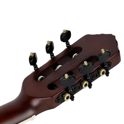 Ortega RTPSTD-SBK-L Solid Okoume Body Slim Neck Nylon | Reverb