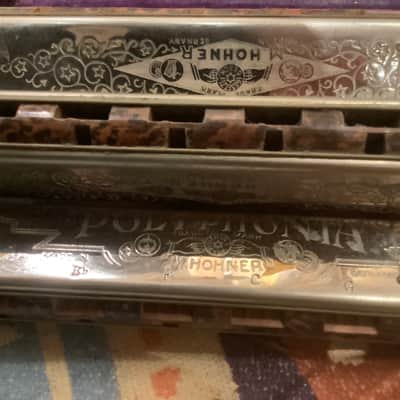 Hohner Polyphonia triple chord harmonica, | Reverb Australia