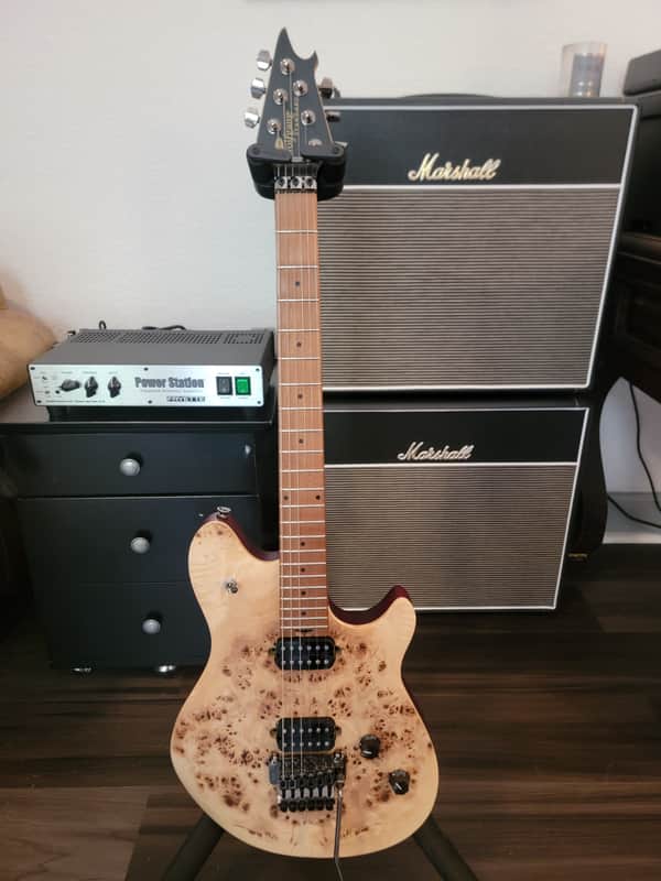 EVH EVH Wolfgang WG Standard Exotic Poplar Burl Baked Maple | Reverb