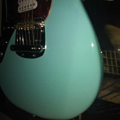 Fender MIJ Mustang - Kurt Cobain Skystang 1 - Sonic Blue | Reverb