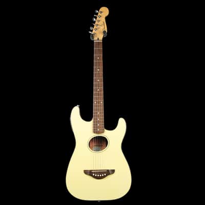 Fender Standard Stratacoustic, Olympic White | Reverb